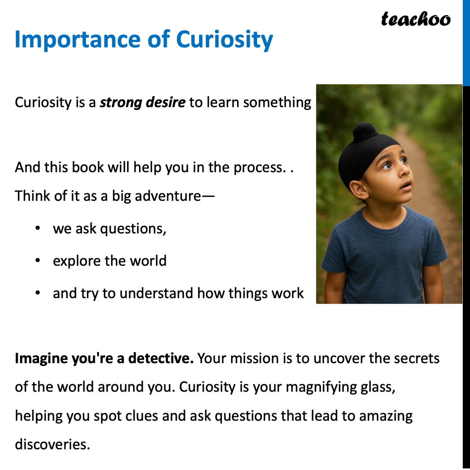 Importance of Curiosity - Chapter 1 Class 6 Science - Teachoo