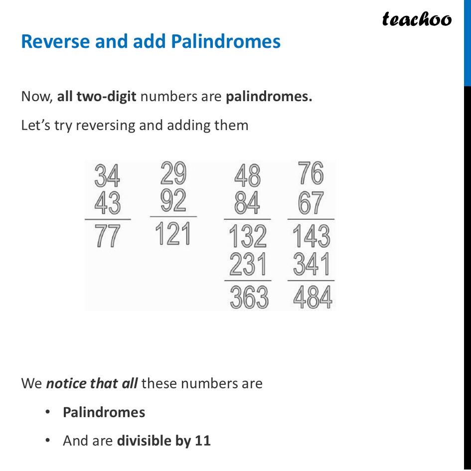Reverse and add palindromes - Worksheet (with Examples) - Pretty Palin