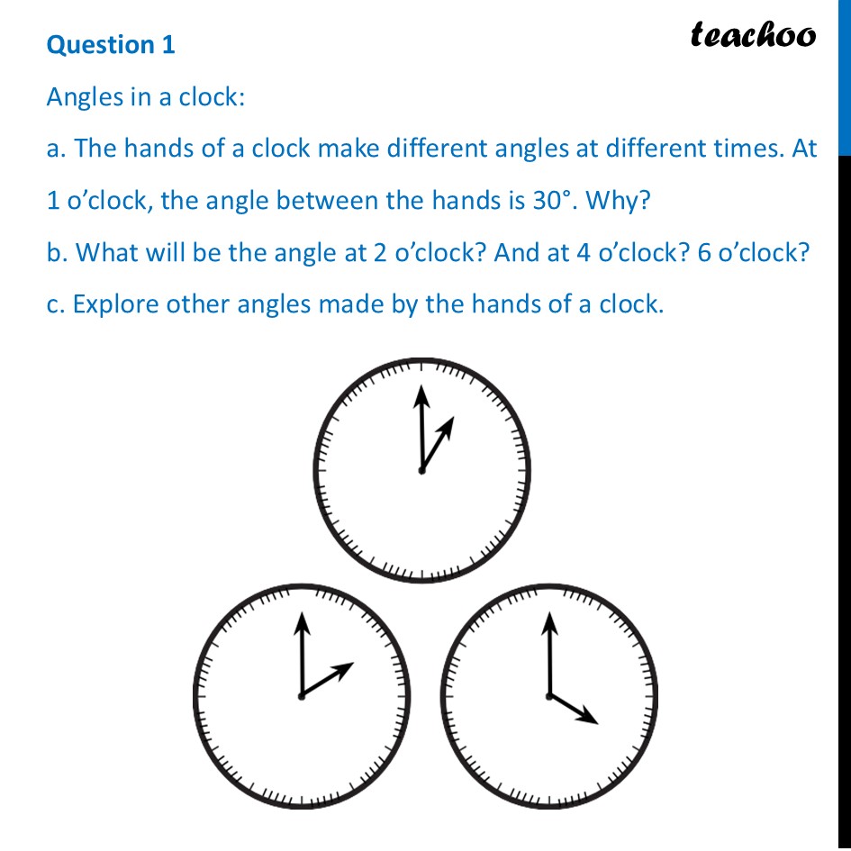 [Ganita Prakash] Where are the angles? Angles in a clock - Teachoo